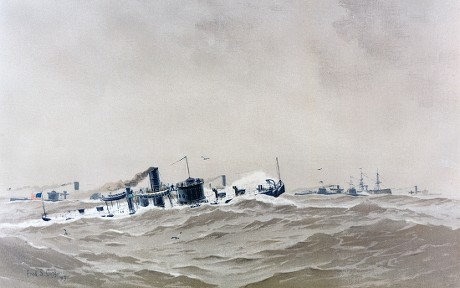 Civil War Monitors Sea By Fred Editorial Stock Photo - Stock Image ...