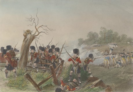 American Revolution New York Campaign Battle Editorial Stock Photo ...