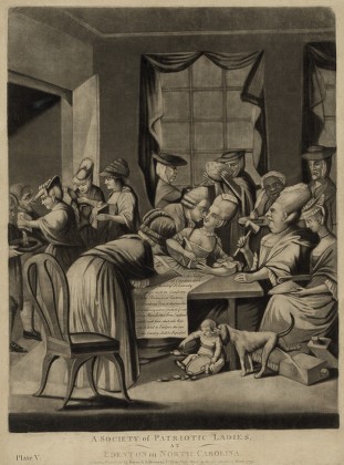 American Revolution British Political Cartoon Entitled Editorial Stock ...