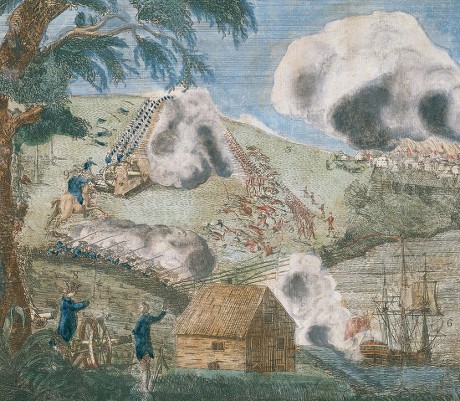 American Revolution Battle Bunker Hill Aka Editorial Stock Photo ...