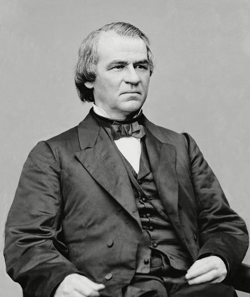 Andrew Johnson 17th President United States Editorial Stock Photo ...