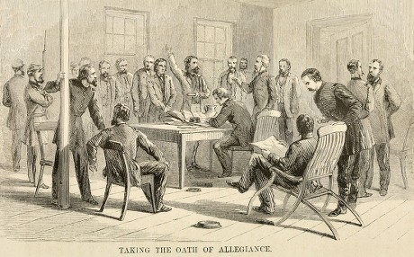 Former Men Confederacy Take Loyalty Oaths Editorial Stock Photo - Stock ...