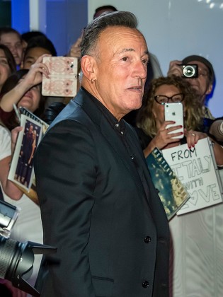 Us Musician Codirector Bruce Springsteen Arrives Editorial Stock Photo ...