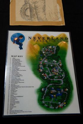 Michael Jacksons Neverland Ranch Map Editorial Stock Photo - Stock ...