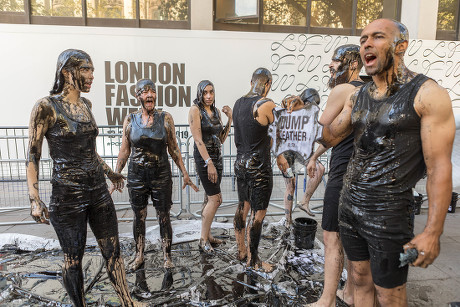 Peta Protest Against Use Leather On Editorial Stock Photo - Stock Image ...