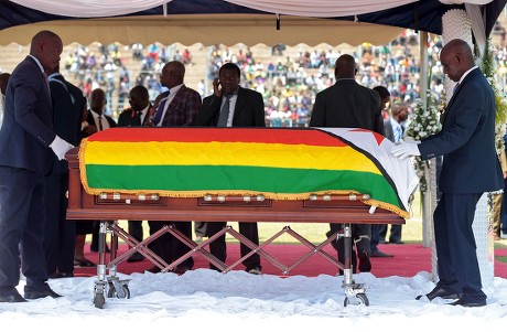 Funeral parade for late former Zimbabwean President Mugabe, Harare ...