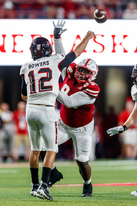 Lincoln Ne Us Nebraska Cornhuskers Defensive Editorial Stock Photo ...