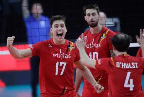 Tomas Rousseaux Belgium Reacts After Belgium Editorial Stock Photo ...