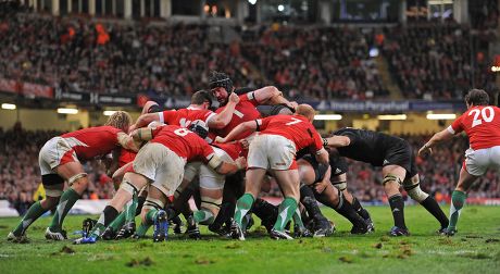 Teams Scrummage Pitch Cuts Editorial Stock Photo - Stock Image ...