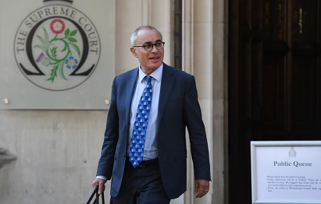 Lord David Pannick Departs Supreme Court Editorial Stock Photo - Stock ...