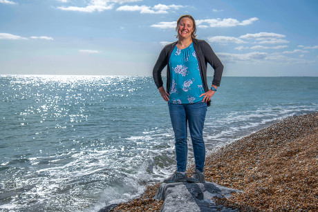 Sarah Thomas American English Channel Swimmer Editorial Stock Photo ...