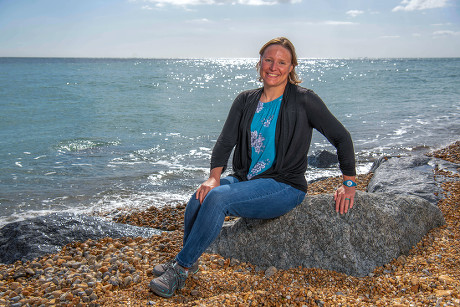 Sarah Thomas American English Channel Swimmer Editorial Stock Photo ...