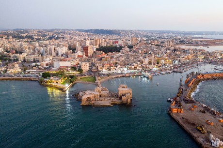 Epa07857504 Aerial View Taken Drone Showing Editorial Stock Photo ...