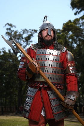 Knight Reenactor Peter Van Der Molen Editorial Stock Photo - Stock ...