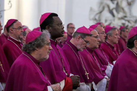 Bishops Attend Opening Mass German Bishops Editorial Stock Photo ...