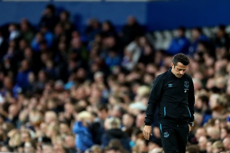 Everton Manager Marco Silva Shows Look Editorial Stock Photo - Stock ...