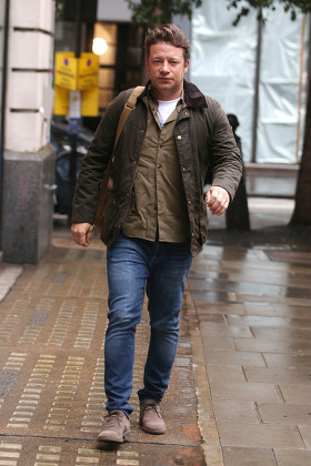 Jamie Oliver Arriving Bbc Radio 2 Editorial Stock Photo - Stock Image ...
