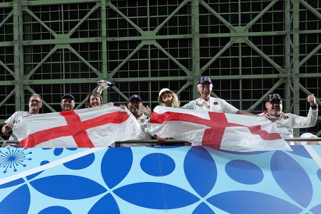 England Rugby Fans Celebrate Their Team Editorial Stock Photo - Stock ...
