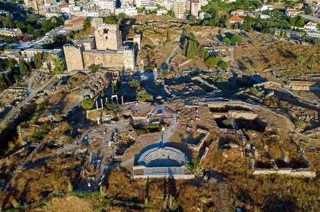 Picture Taken Drone Shows Aerial View Editorial Stock Photo - Stock ...