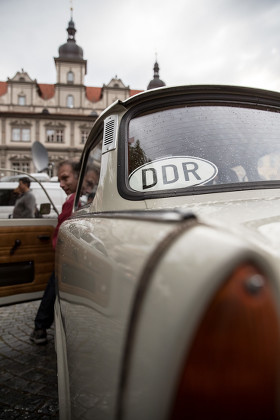 License Plate East Germany Ddr Placed Editorial Stock Photo - Stock ...