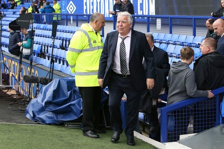 Everton Chairman Bill Kenwright Before Premier Editorial Stock Photo ...