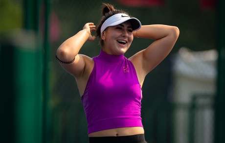 Bianca Andreescu Canada During Practice Editorial Stock Photo - Stock ...