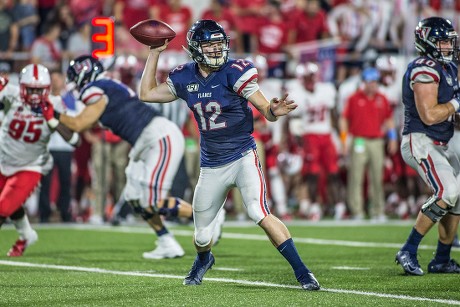Liberty Flames Quarterback Stephen Calvert 12 Editorial Stock Photo ...