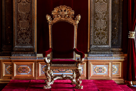 Throne On Display Audience Chamber Royal Editorial Stock Photo - Stock ...