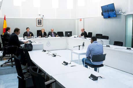 Defendant C Appears Before Judges During Editorial Stock Photo - Stock ...