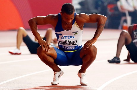 Bronze Medalist Alex Quinonez Ecuador Celebrates Editorial Stock Photo ...