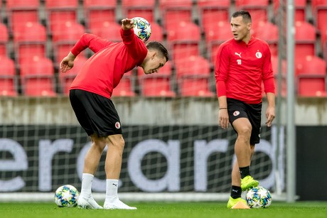 Slavia training session, Prague, Czech Republic - 01 Oct 2019 Stock ...