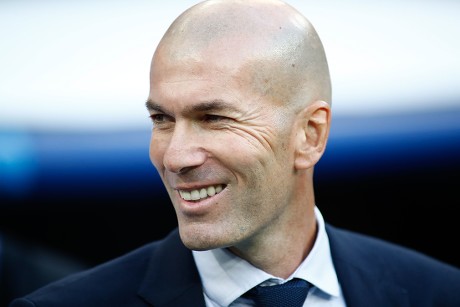 Zinedine Zidane Coach Real Madrid Cf Editorial Stock Photo - Stock ...