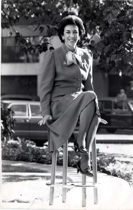 Edwina Currie Politician 1987 Hosiery Week Editorial Stock Photo ...