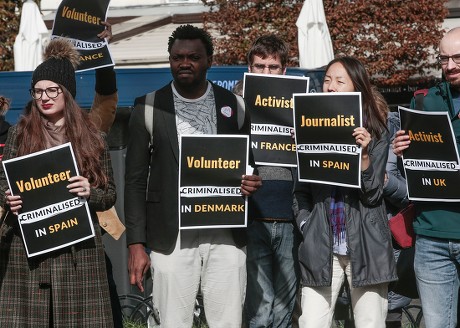 Human Right Activists Protest Claim Right Editorial Stock Photo - Stock ...