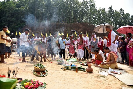 Animal Sacrifice During Durga Puja Festival Editorial Stock Photo ...