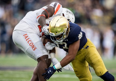Notre Dame Safety Paul Moala 13 Editorial Stock Photo - Stock Image ...