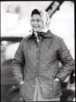 Queen Elizabeth Ii Happy Mood Windsor Editorial Stock Photo - Stock ...
