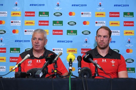 Wales Rugby Media Interviews - 07 Oct 2019 Stock Pictures, Editorial ...