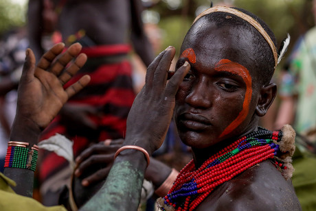 Members Hammer Tribe Village Turmi Situated Editorial Stock Photo ...