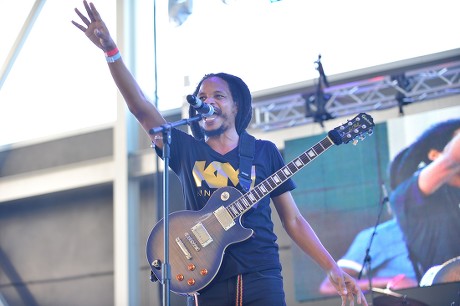 Reggae Singer Army Gideon Performs On Editorial Stock Photo - Stock ...