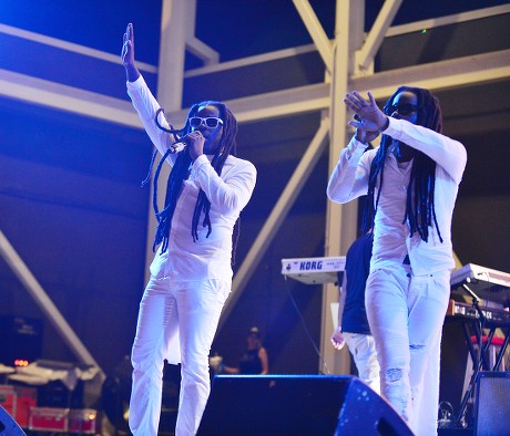 Reggae Singer Daville Performs On Stage Editorial Stock Photo - Stock ...
