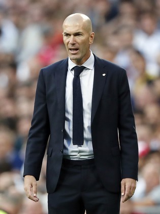 Real Madrid Coach Zinedine Zidane Editorial Stock Photo - Stock Image ...