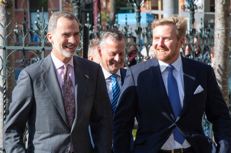 King Felipe VI of Spain visit to The Netherlands - 10 Oct 2019 Stock ...