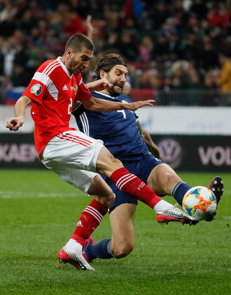 Russia vs Scotland, Moscow, Russian Federation - 10 Oct 2019 Stock ...