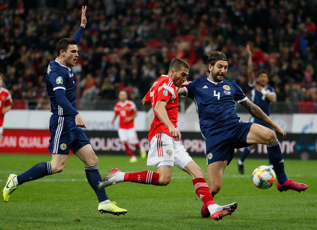 Russia vs Scotland, Moscow, Russian Federation - 10 Oct 2019 Stock ...