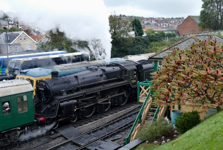 The Autumn Steam Gala, Swanage Railway, Dorset, UK - 13 Oct 2019 Stock ...