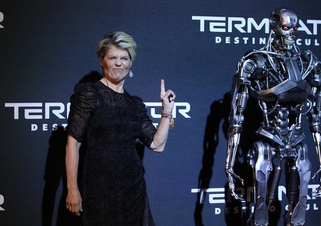 Terminator: Dark Fate premiere in Mexico City - 13 Oct 2019 Stock ...