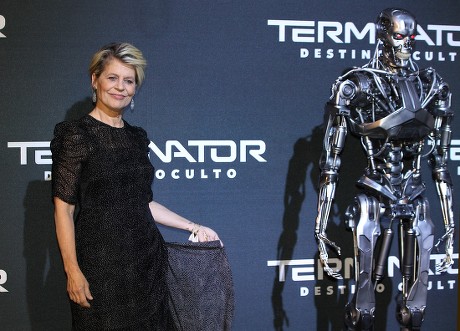 Terminator: Dark Fate premiere in Mexico City - 13 Oct 2019 Stock ...