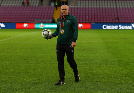 Referee Conducts Pitch Inspection Before Kick Editorial Stock Photo ...