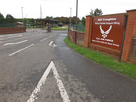 Raf Croughton Airbase Where Harry Dunn Editorial Stock Photo - Stock ...